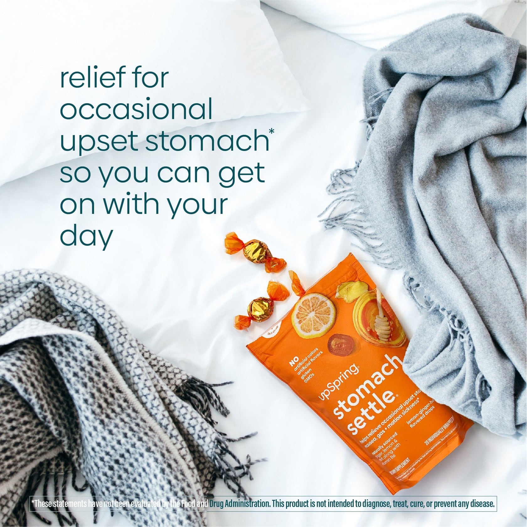 Stomach Settle Drops - Natural Relief for Upset Stomach | UpSpring